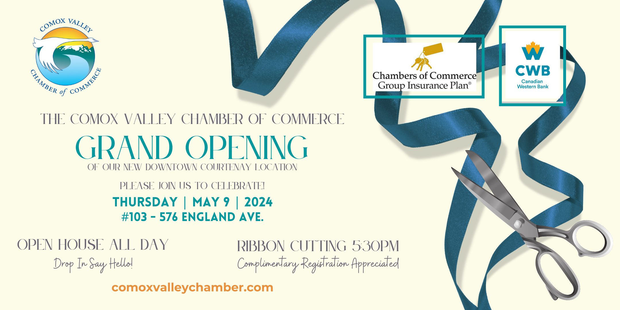Grand Opening & Ribbon Cutting | Comox Valley Chamber of Commerce